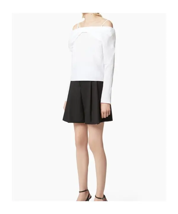 Nina Ricci Off-the-shoulder Blouse With Bow Detail