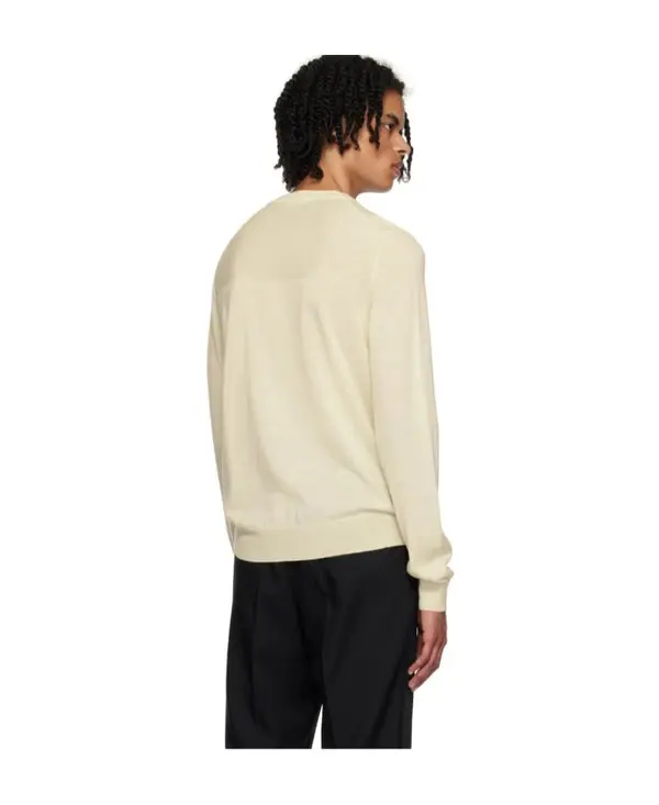 JIL SANDER Crewneck Long-sleeved Jumper - Yellow