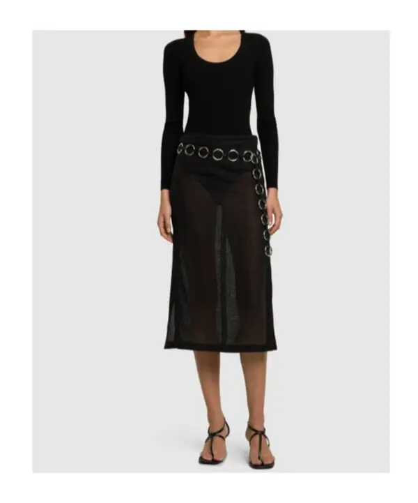 Michael Kors Long Sleeve Round Neck Jumpsuit