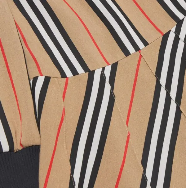 Burberry Signature Print Long Sleeve Dress