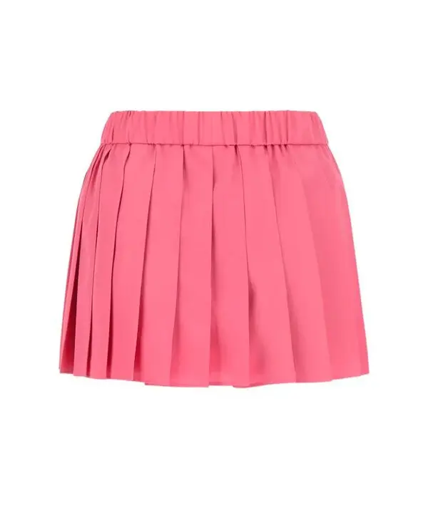 Red Valentino Pleated Mini Skirt - Pink