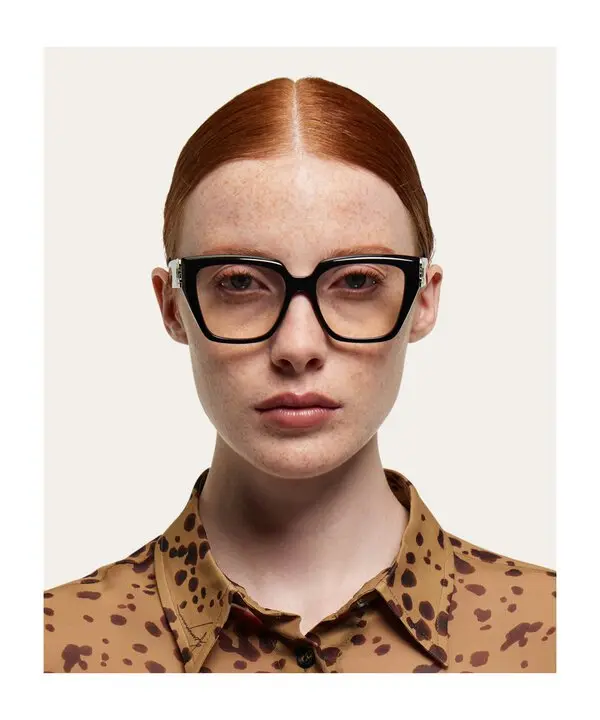 FERRAGAMO Square Optical Glasses