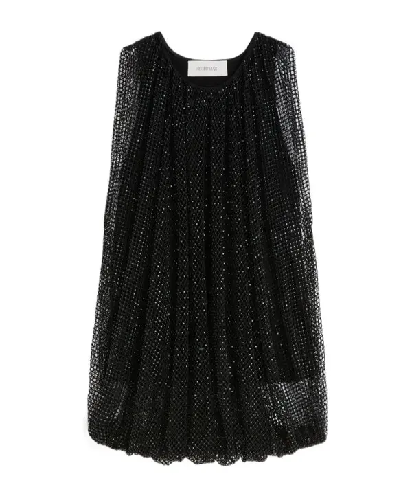 Sportmax Nodo Crystal-embellished Sleeveless Top - Black