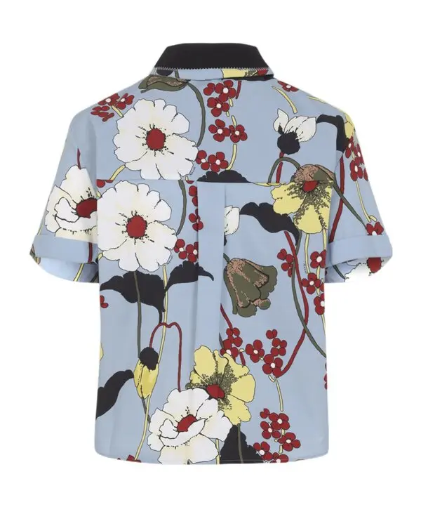 Marni Floral-print Short Sleeve Shirt