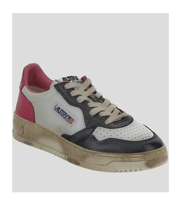 AUTRY Medalist Super Vintage Low-top Sneakers - Gray