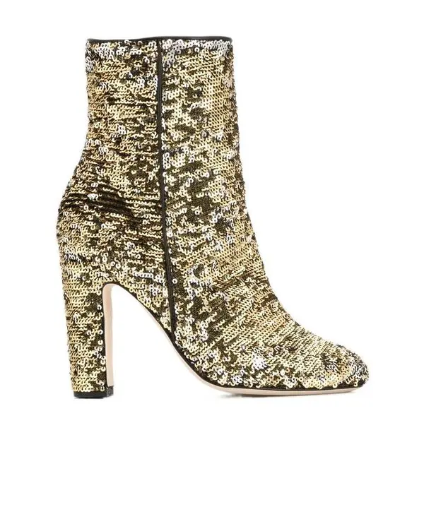 Paris Texas Sequined Ankle Boots