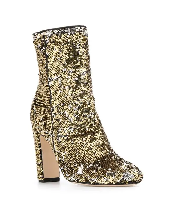 Paris Texas Sequined Ankle Boots