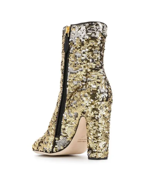 Paris Texas Sequined Ankle Boots