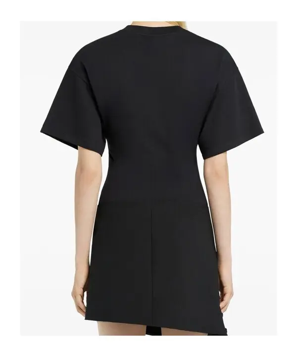COURREGES Courrèges Logo Printed Crewneck T-shirt