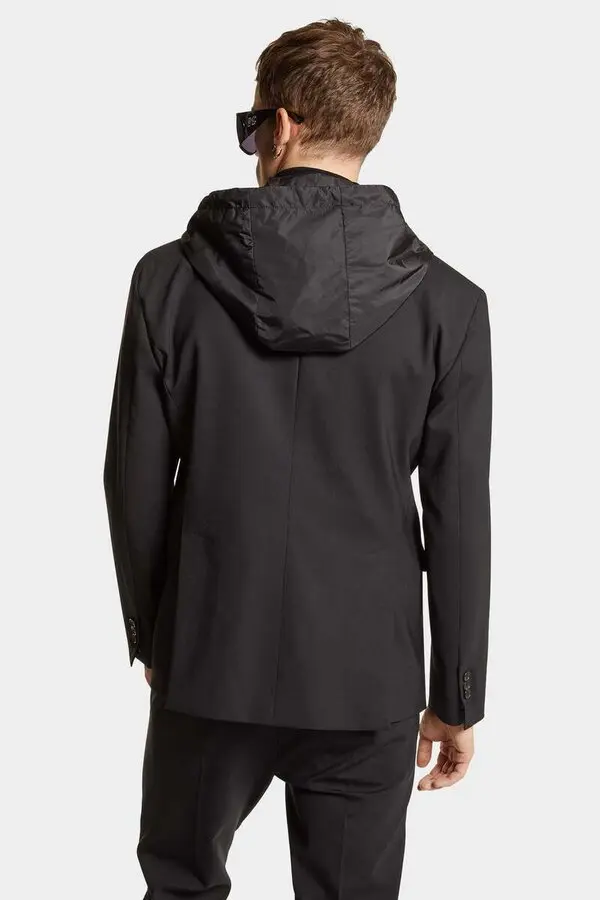 Dsquared2 Double Layered Hooded Jacket