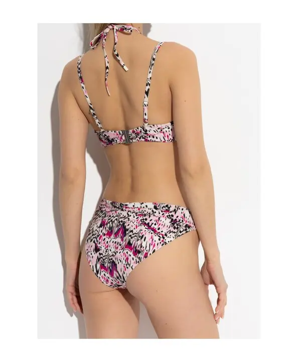Isabel Marant Étoile Fayma Graphic Print Swimsuit Top