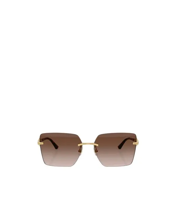 JIMMY CHOO Geometric Sunglasses - Brown