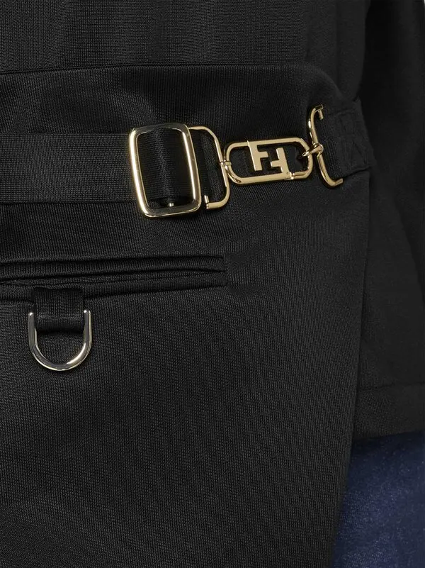 Fendi O'lock Buckle Jersey Sweatshirt