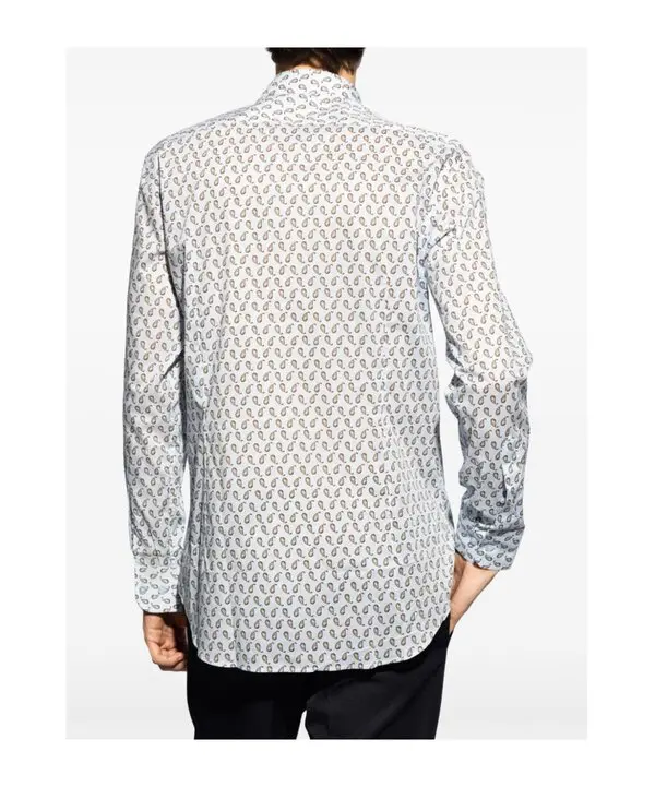 Etro Graphic Printed Long-sleeved Shirt