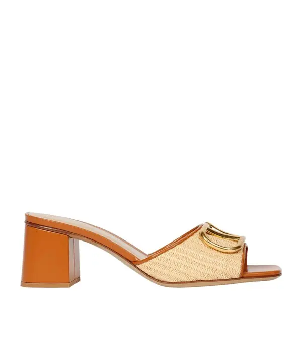 Valentino Garavani Vlogo Signature Slip-on Slide Sandals
