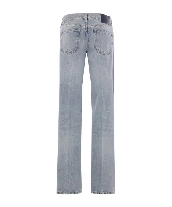HAIKURE Five-pocket Denim Trousers