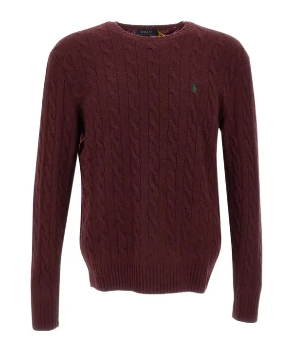 Polo Ralph Lauren Pony Embroidered Cable-knit Jumper - No
