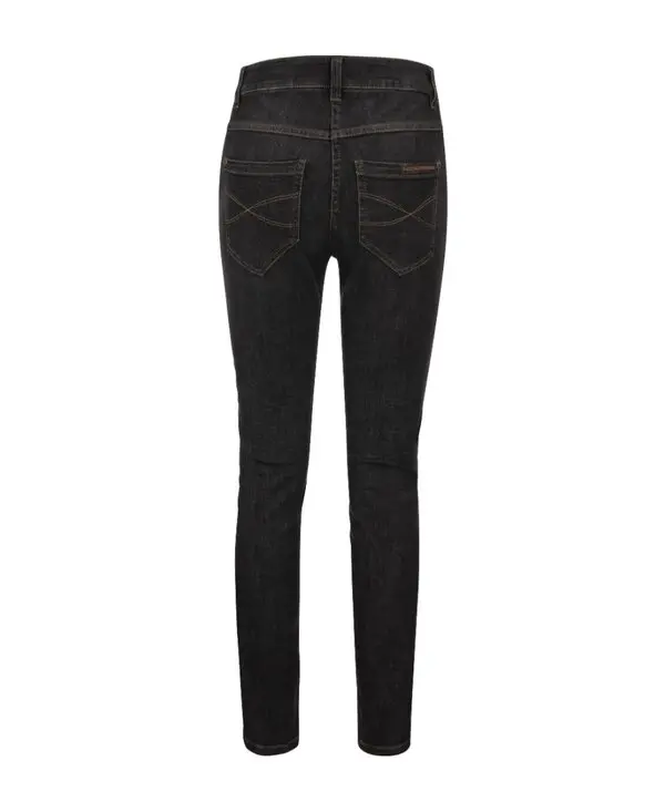 Brunello Cucinelli High-waist Embellished Jeans - Black