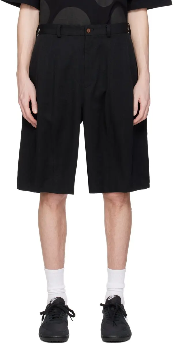 Comme Des Garçons Tailored Shorts - Black
