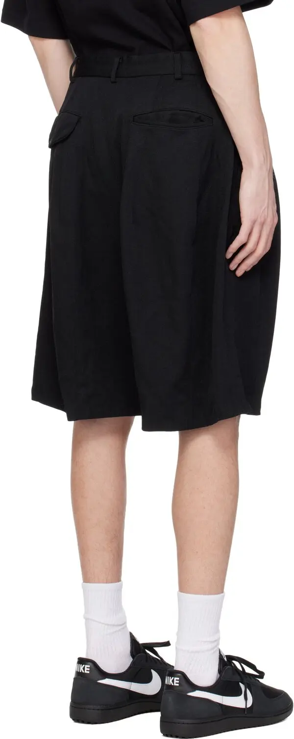 Comme Des Garçons Tailored Shorts - Black
