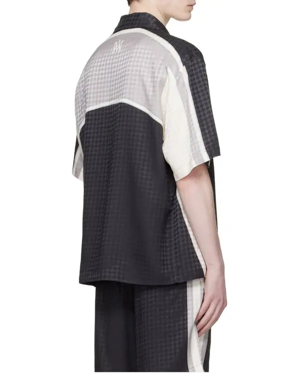 Amiri Panel Buttoned Shirt - Black