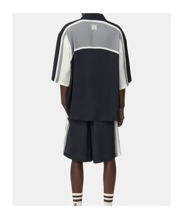 Amiri Panel Buttoned Shirt - Black