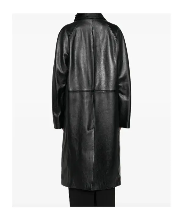TOTEME Long-sleeved Leather Coat