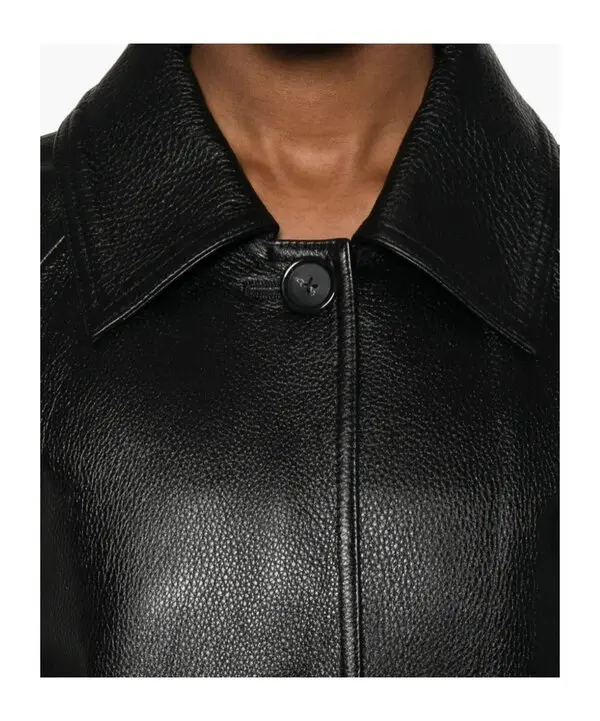 TOTEME Long-sleeved Leather Coat