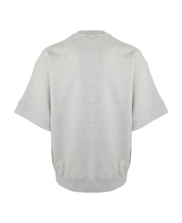 JIL SANDER Logo Patch Short-sleeved T-shirt - Gray