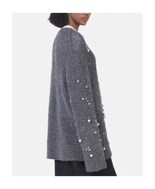 Stella McCartney Embellished Crewneck Long-sleeved Jumper
