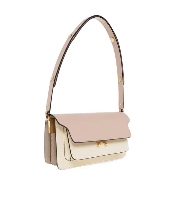 Marni Trunk Foldover Shoulder Bag