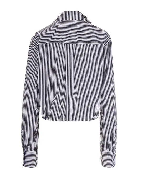 Sportmax Striped Embellished Shirt