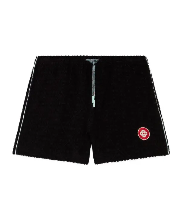 Casablanca Lettering Jacquard Shorts