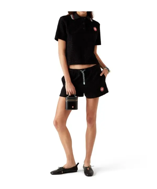 Casablanca Lettering Jacquard Shorts