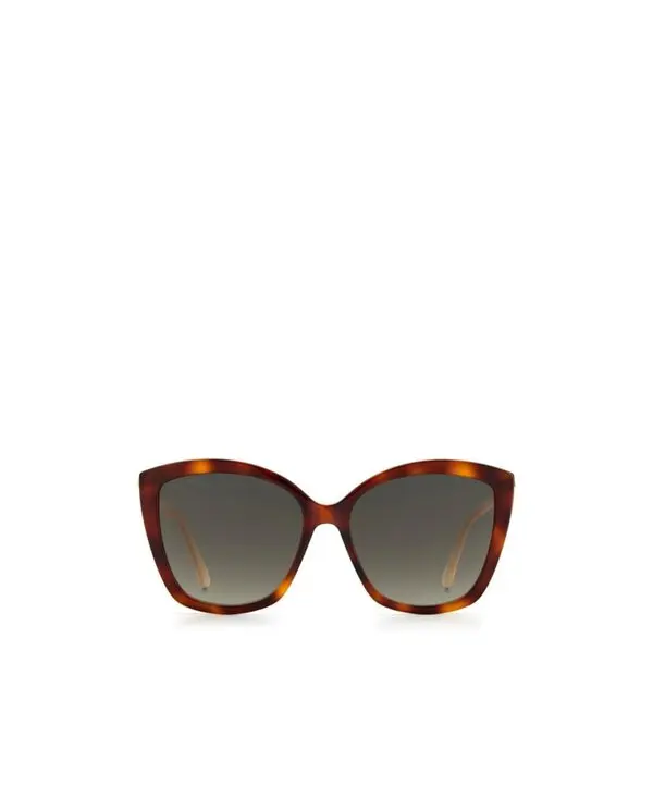 JIMMY CHOO Cat Eye Frame Sunglasses - Black
