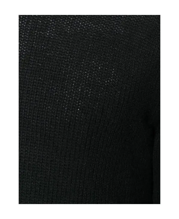 Prada Cashmere Crew-neck Sweater - Black