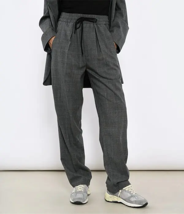 Isabel Marant Étoile Priska High-waist Plaid Trousers