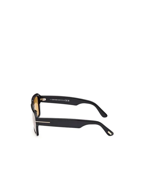 TOM FORD Square Frame Sunglasses With Logo Detail - Nude