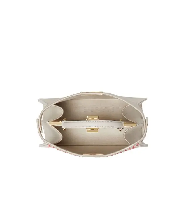 Fendi Embroidered Canvas Bag - Multi-color