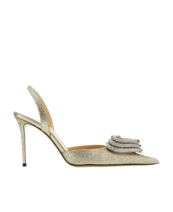 MACHMACH Mach & Mach Triple Heart Slingback Pumps