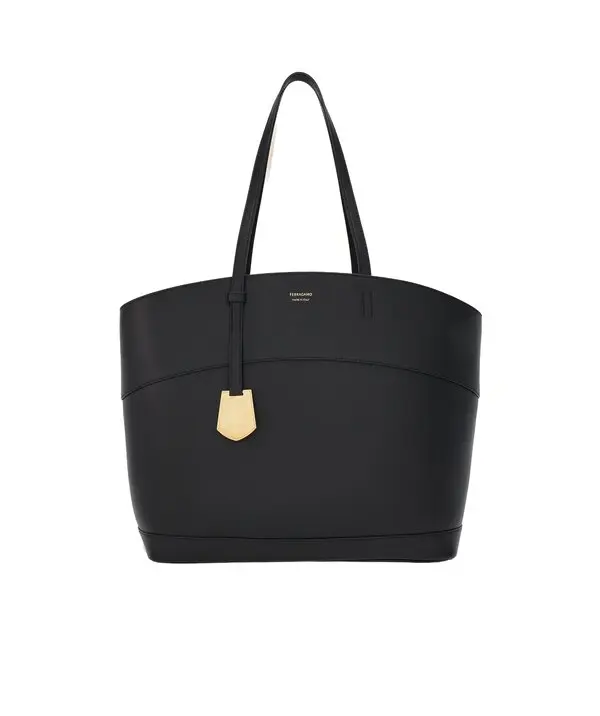 FERRAGAMO Leather Tote Bag