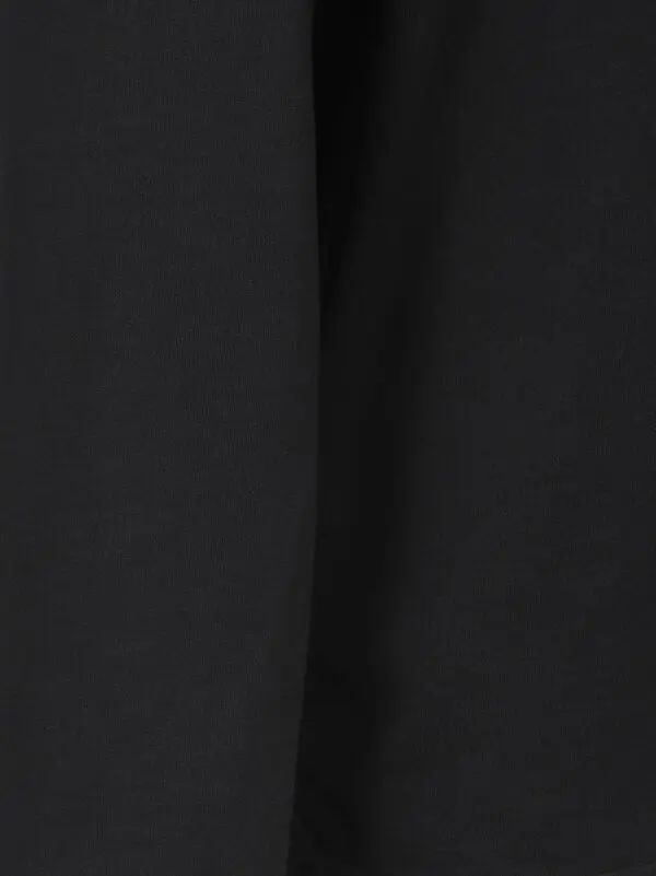 RIER Long Sleeved Crewneck Jersey T-shirt - Black