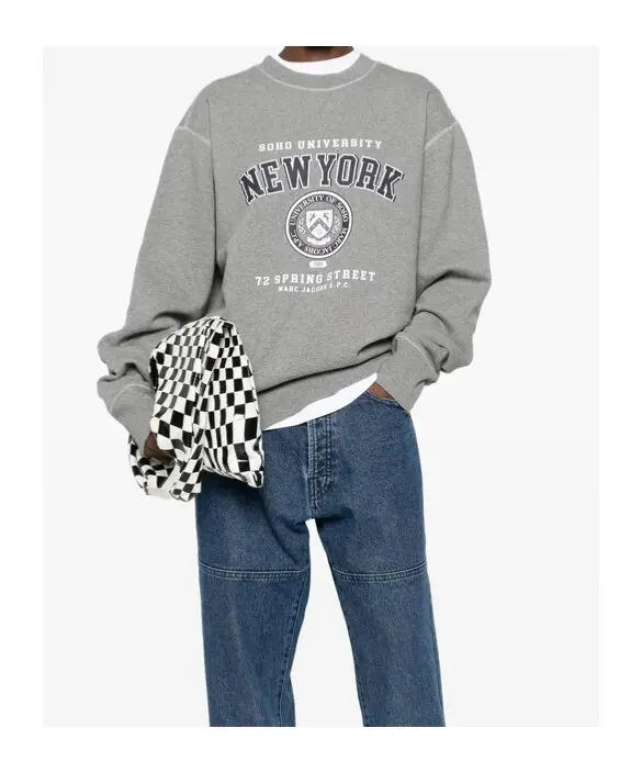 A.p.c. Graphic Print Crew Neck Sweater
