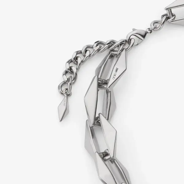 JIMMY CHOO Diamond Chained Necklace