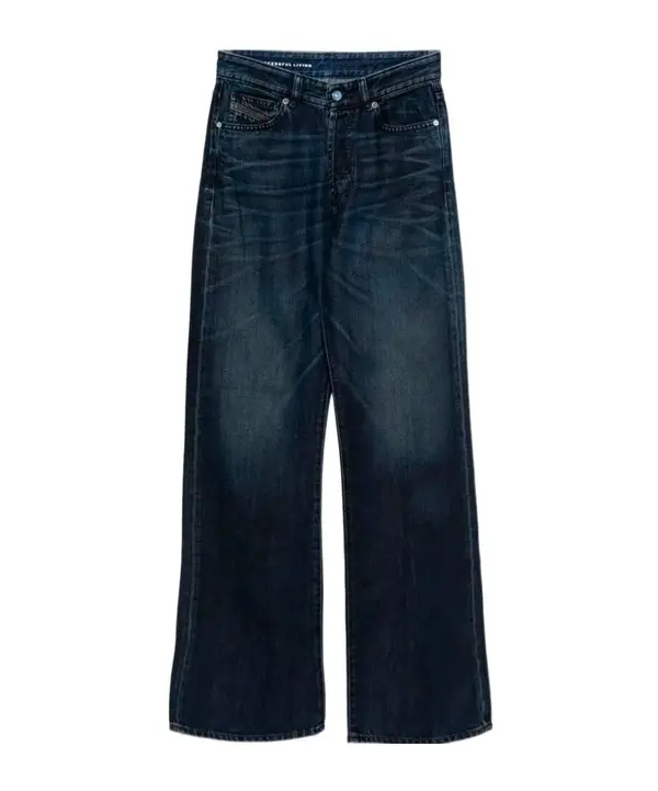 DIESEL® Button Fly Jeans - Black