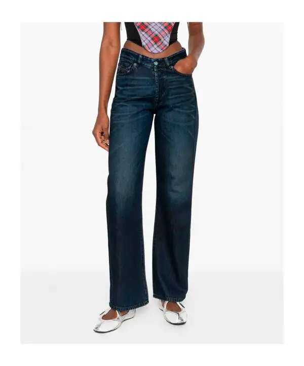 DIESEL® Button Fly Jeans - Black