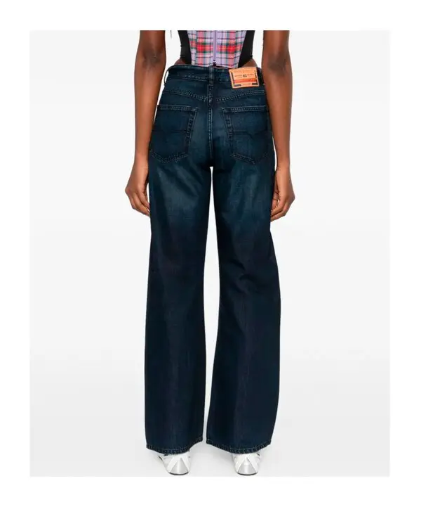 DIESEL® Button Fly Jeans - Black