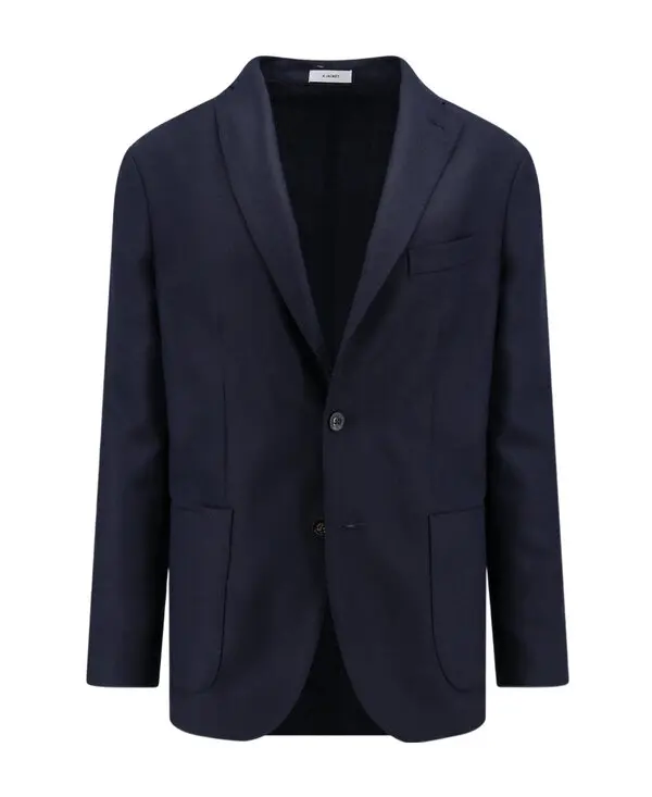 Boglioli Single-breasted Tailored Jacket - Black