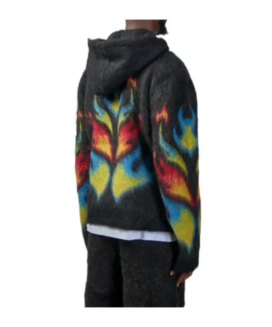 Casablanca Flame Laurel Zip Hoodie