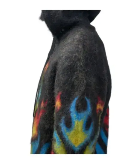 Casablanca Flame Laurel Zip Hoodie